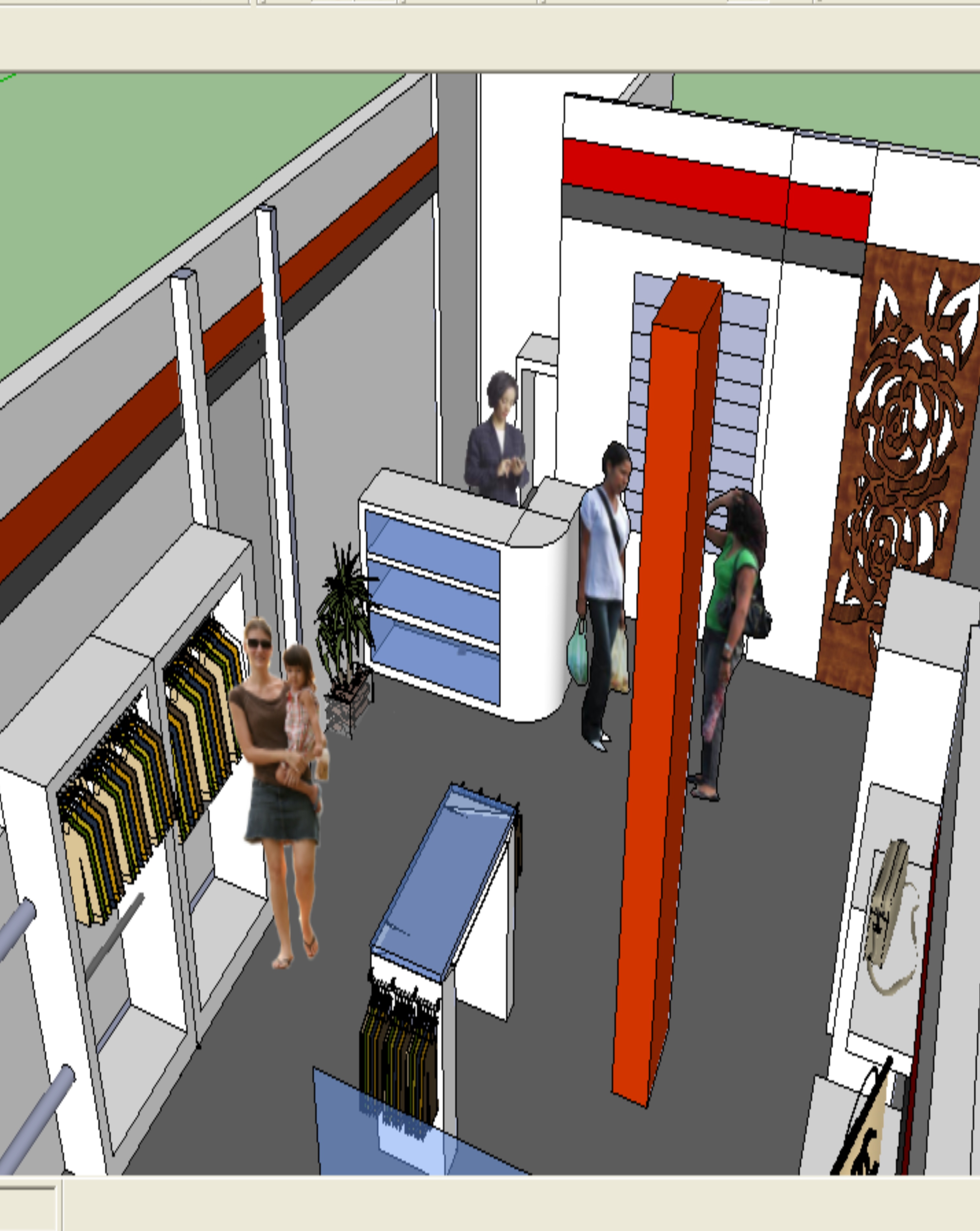 Fazemos também o projeto 3d da sua loja!! :: Tudo Para Você Montar Sua Loja